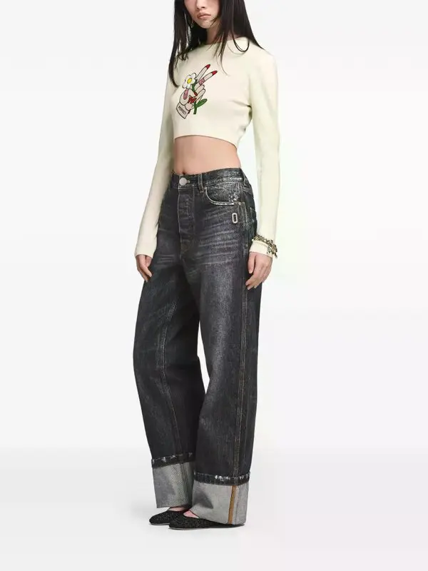 Marc Jacobs J-link Turn-up Straight-leg Jeans