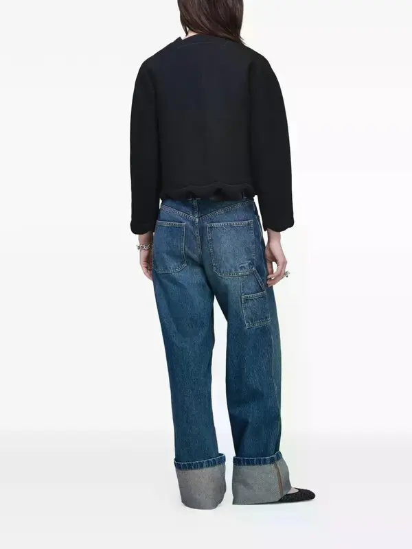 Marc Jacobs Scallop-trim Cropped Jacket