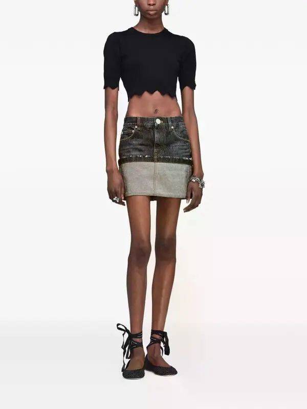 Marc Jacobs Cropped Knitted Top