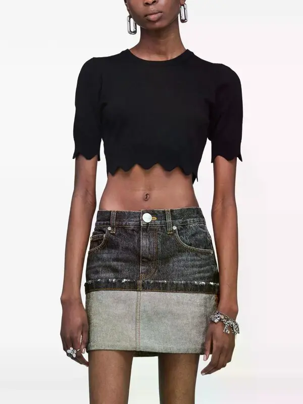 Marc Jacobs Cropped Knitted Top