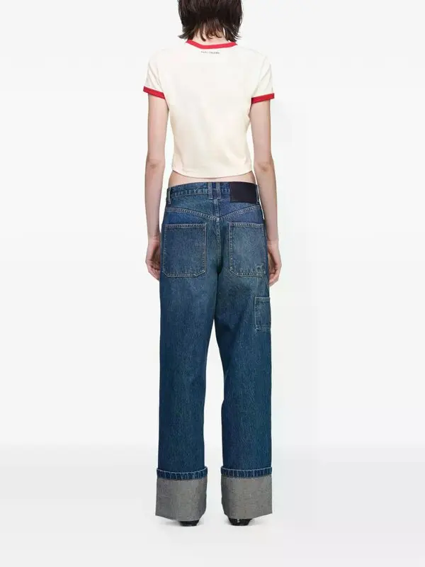 Marc Jacobs Logo-appliqué Jeans