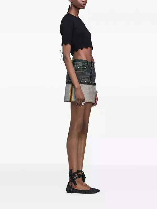 Marc Jacobs Cuffed Mini Skirt
