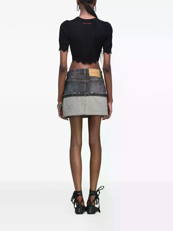 Marc Jacobs Cuffed Mini Skirt