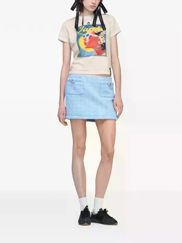 Marc Jacobs Tweed Mini Skirt