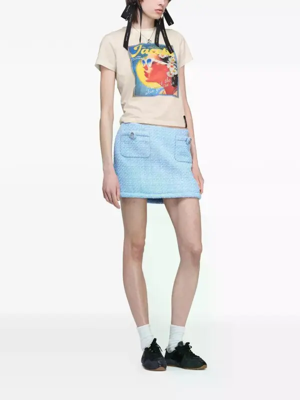 Marc Jacobs Tweed Mini Skirt