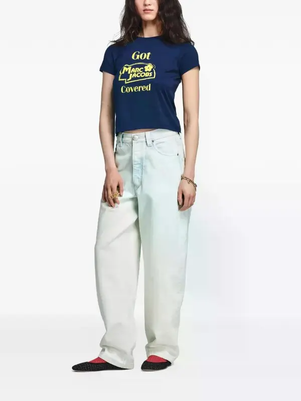 Marc Jacobs Logo Print Cotton T-shirt