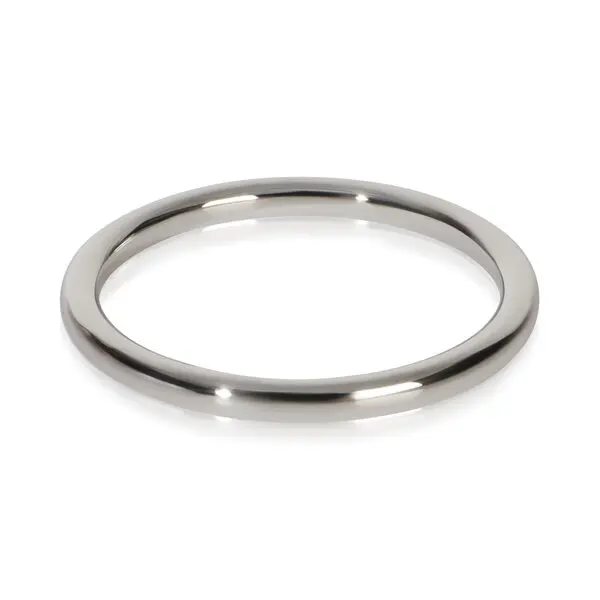 Tiffany & Co. 1.6mm Round Band Ring - Platinum