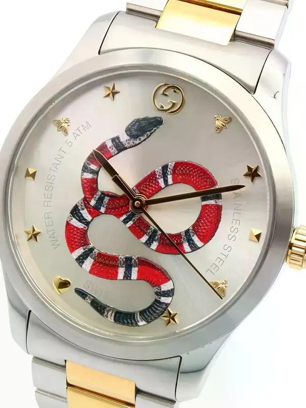 Gucci G-timeless 38mm Quartz Watch - Silver