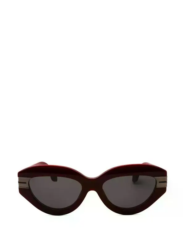 Palm Angels Cat-eye Sunglasses - Red