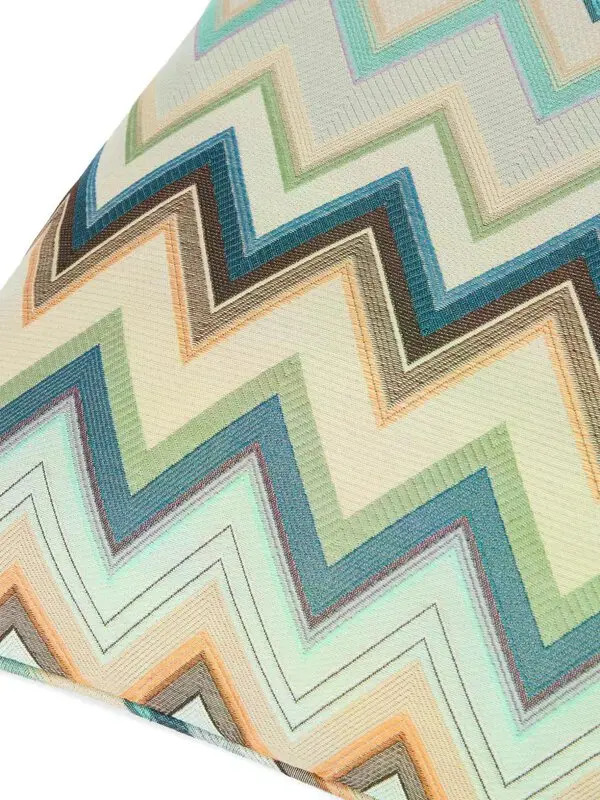 Missoni Agadir Zigzag-knit Cushion
