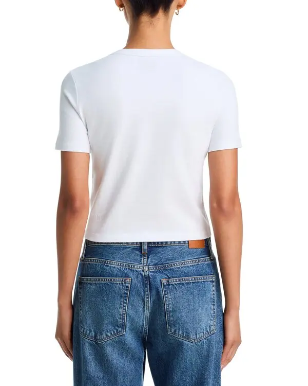 Ksubi Short Sleeve Embellished Logo T-shirt