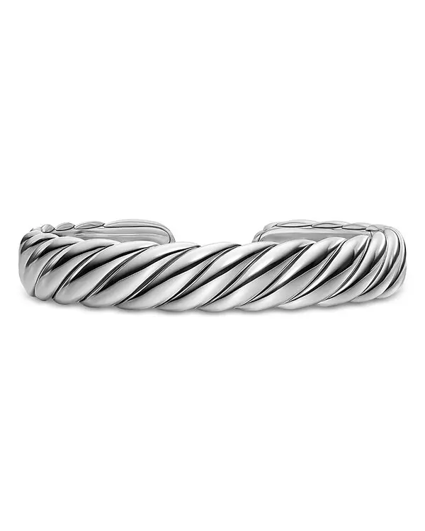 David Yurman Sculpted Cable Flex Bracelet - Silver