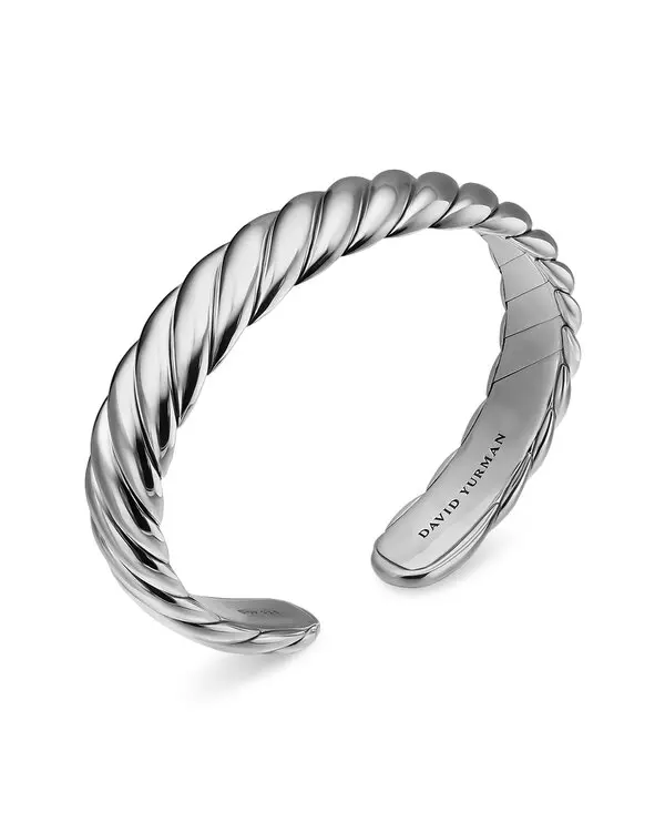 David Yurman Sculpted Cable Flex Bracelet - Silver