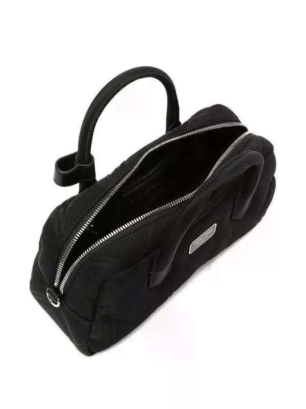 Emporio Armani Logo Plaque Tote Bag