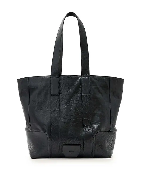 ALLSAINTS Ares Large Leather Tote - Black