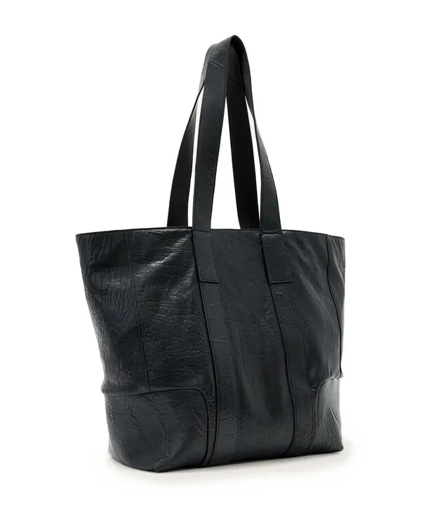 ALLSAINTS Ares Large Leather Tote - Black