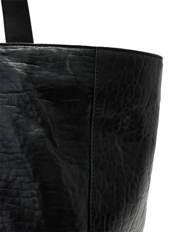 ALLSAINTS Ares Large Leather Tote - Black