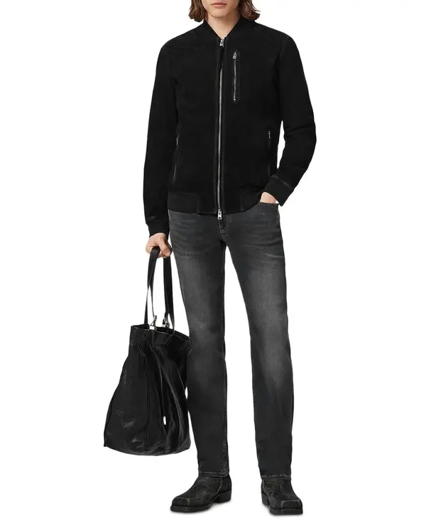 ALLSAINTS Sid Ultra Skinny Fit Jeans - Grey Black