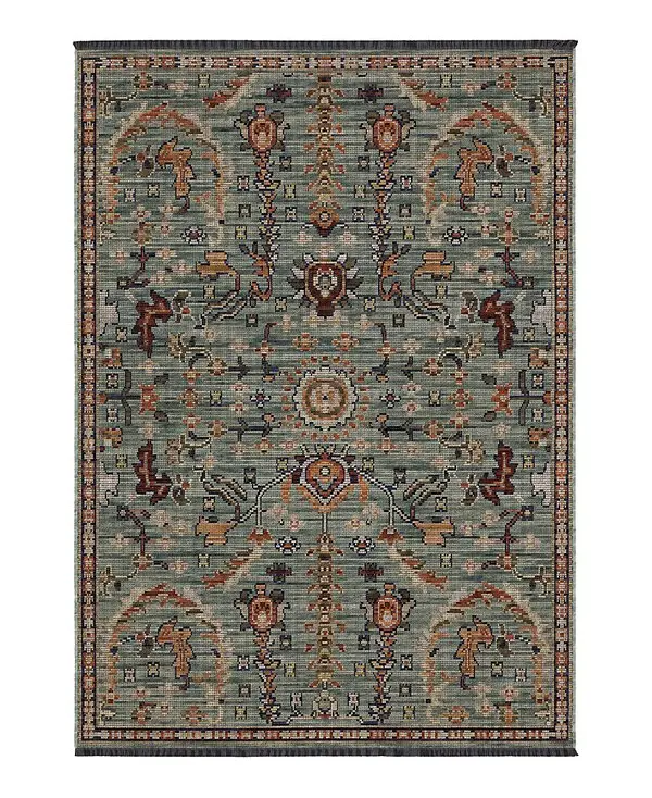 ORIENTAL WEAVERS Legacy Lgy05 5' 3 X 7' 6 Area Rug - Blue