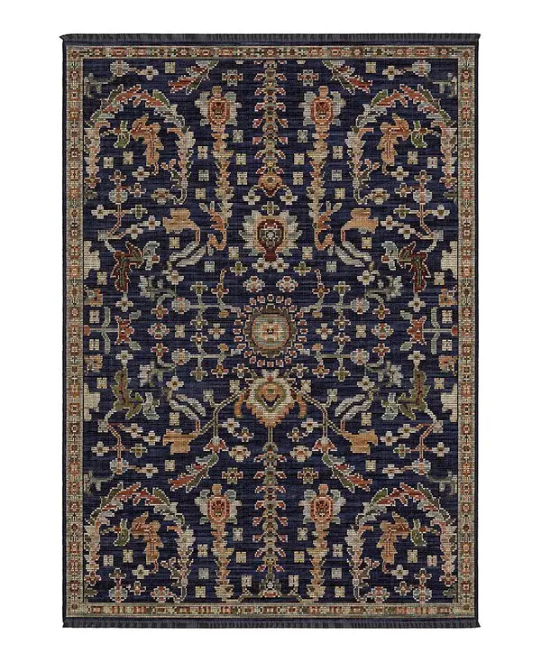 ORIENTAL WEAVERS Legacy Lgy06 3' 3 X 5'0 Area Rug - Blue