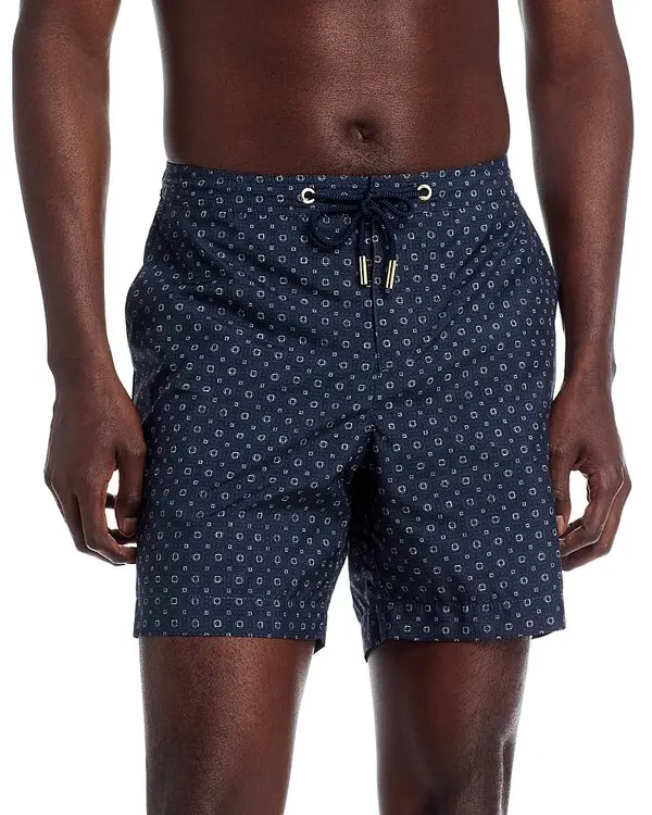 Orlebar Brown Bulldog Solstice Swim Trunks - Night Iris