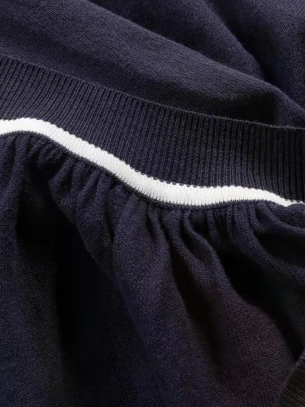 Hermès Gathered Bodice Dress