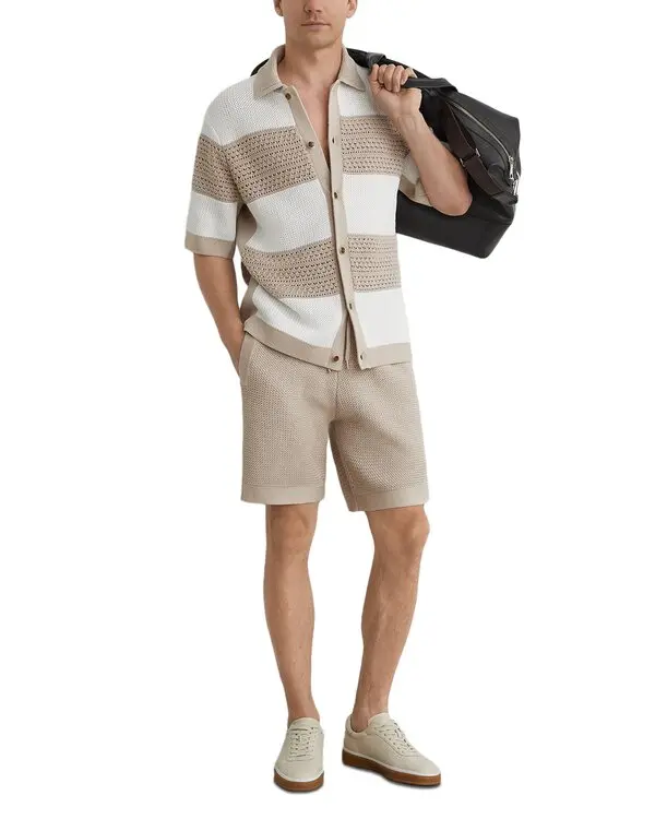 REISS Vigo Knit Shorts