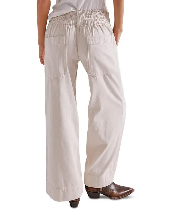 Free People Breezy Relaxed Pull On Jeans - Bright Light