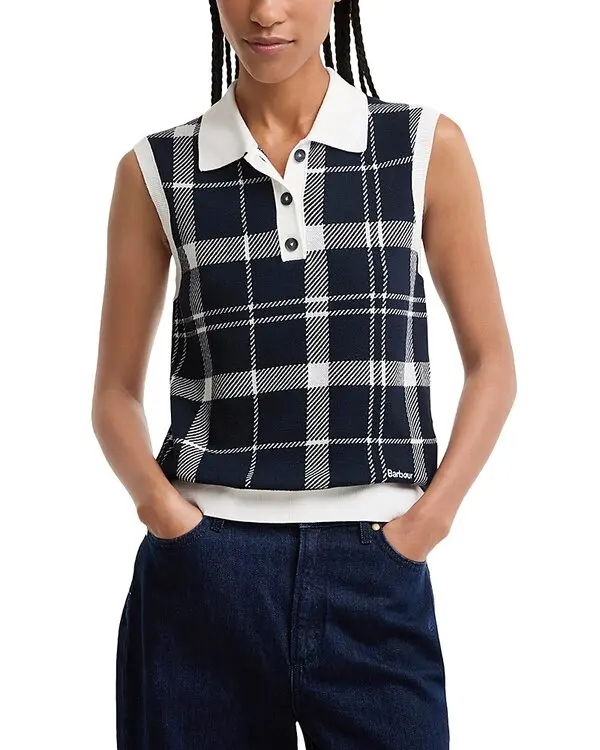 Barbour Allerdale Sleeveless Sweater - Multi Check