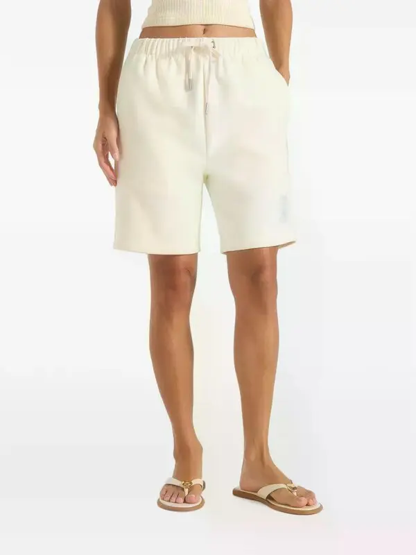 Manière De Voir Maniere De Voir Cotton Shorts With Drawstring Waist