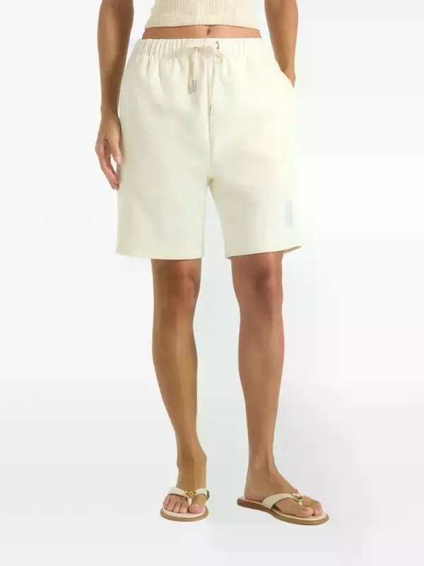 Manière De Voir Cotton Shorts - Neutrals