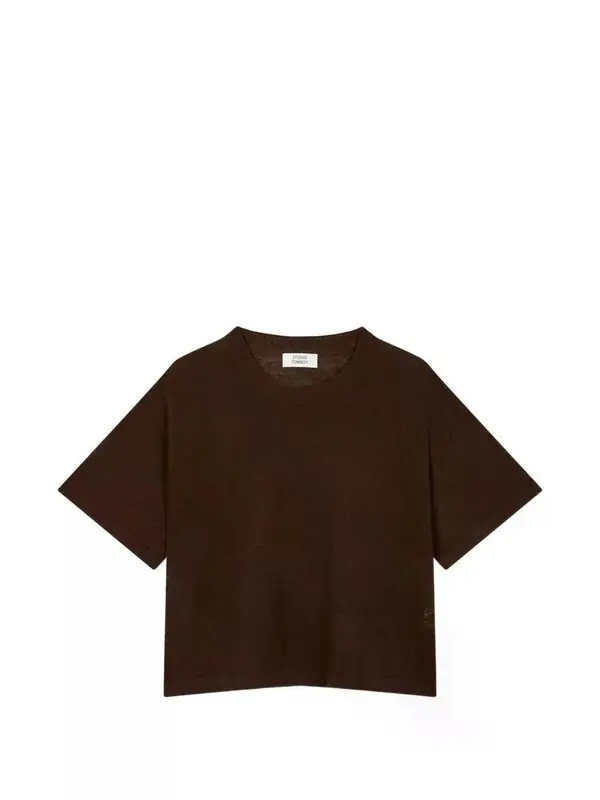 STUDIO TOMBOY Basic Short-sleeved T-shirt