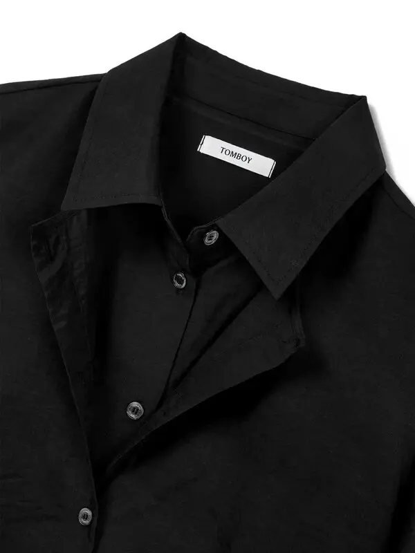 STUDIO TOMBOY Layered Shirt - Black