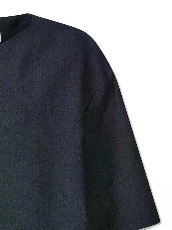 STUDIO TOMBOY Box-pleat Short-sleeved Jacket