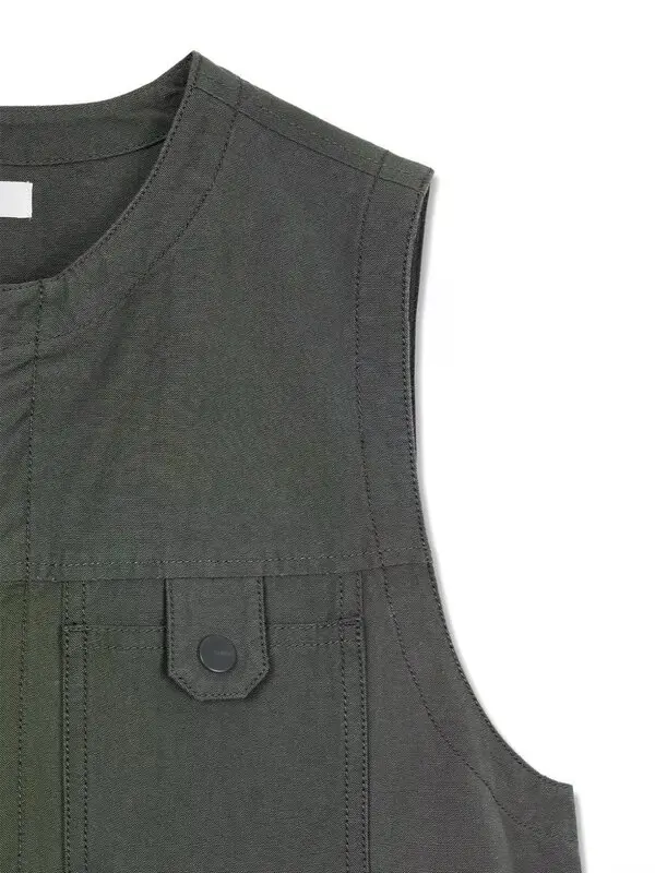 STUDIO TOMBOY Charcoal Grey Cargo Pocket Sleeveless Dress