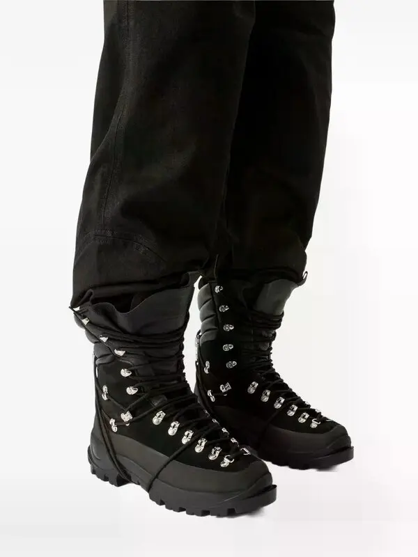 HELIOT EMIL Quilted Lace-up Hiking Boots
