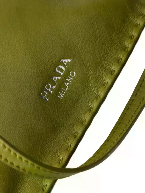 Prada Nappa Leather Smartphone Pouch With Shoulder Strap