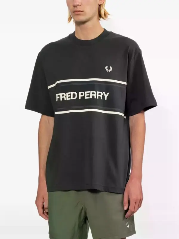 Fred Perry Logo-print T-shirt