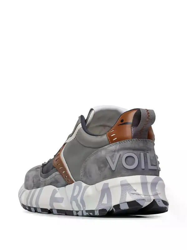 VOILE BLANCHE Club01 Logo Print Sneakers