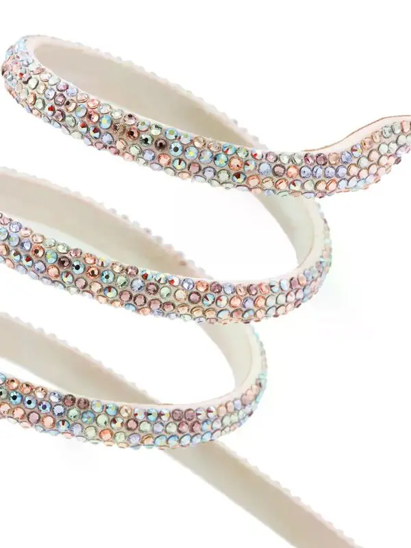 Rene Caovilla Cleo Crystal-embellished Sandals