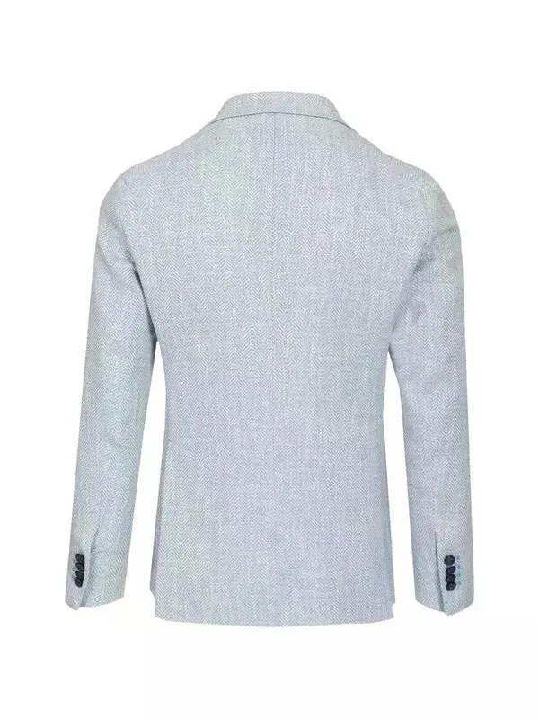 Tagliatore Montecarlo Herringbone Blazer