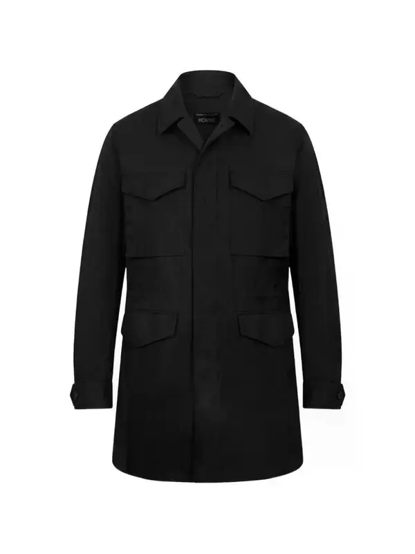 Comme Des Garçons Four-pocket Drawstring Jacket