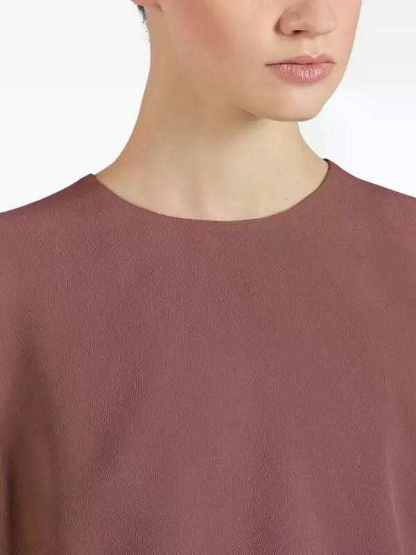 GLANSHIRT Crew-neck Blouse