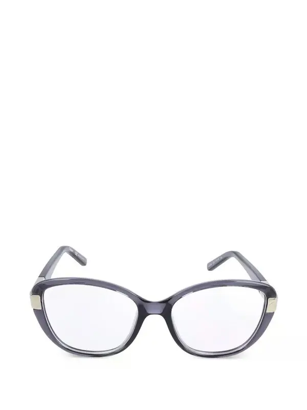 Chloé Square-frame Glasses - Grey
