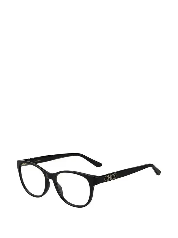 JIMMY CHOO Logo Plaque Eyeglasses
