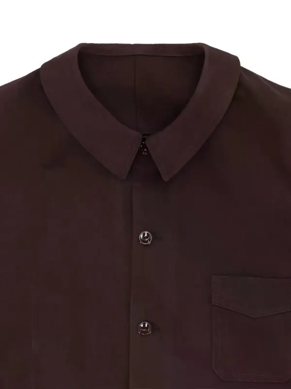 FORTELA Boulevard Patch-pocket Shirt Jacket