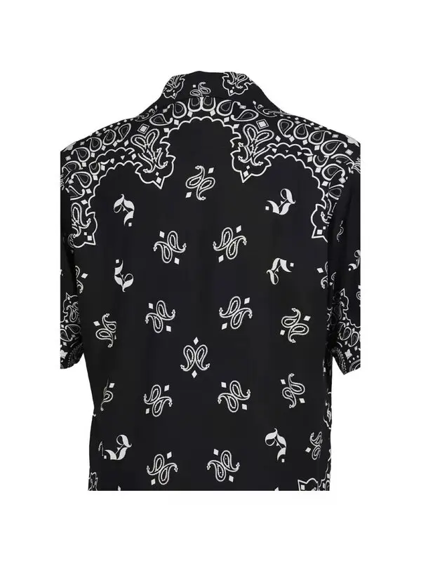 JUN/NAKAYAMA Paisley-print Short-sleeved Shirt