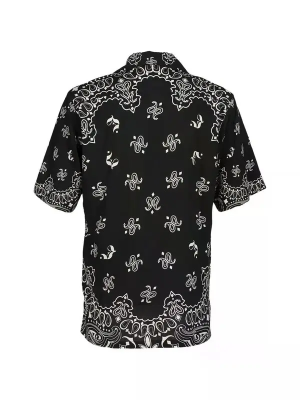 JUN/NAKAYAMA Paisley-print Short-sleeved Shirt