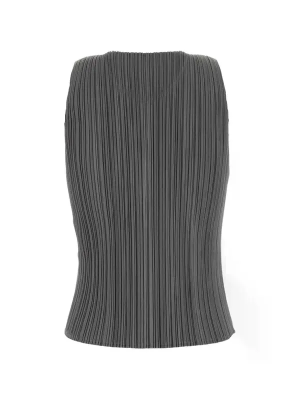 Issey Miyake Sleeveless Crewneck Tank - Grey