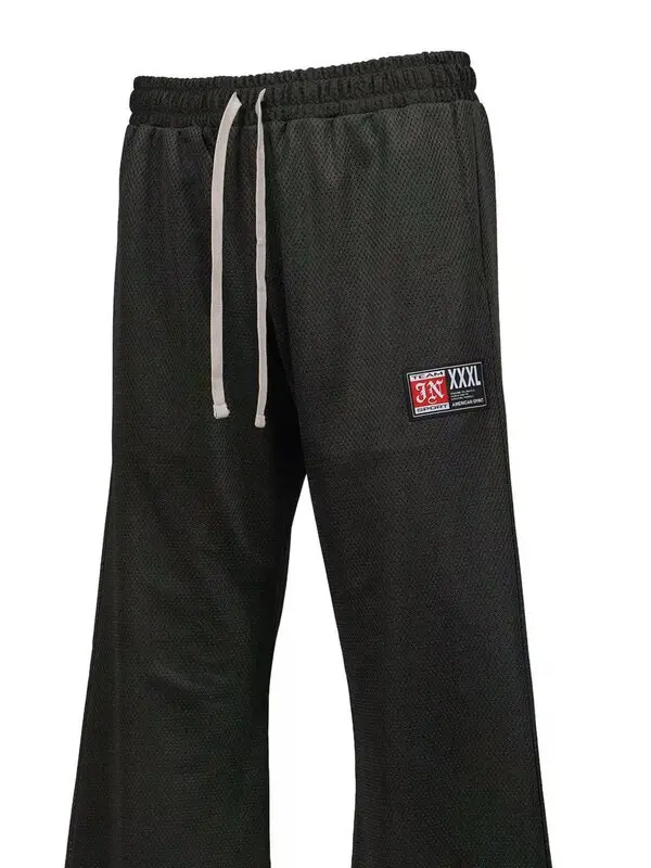 JUN/NAKAYAMA Logo-patch Mesh Track Pants